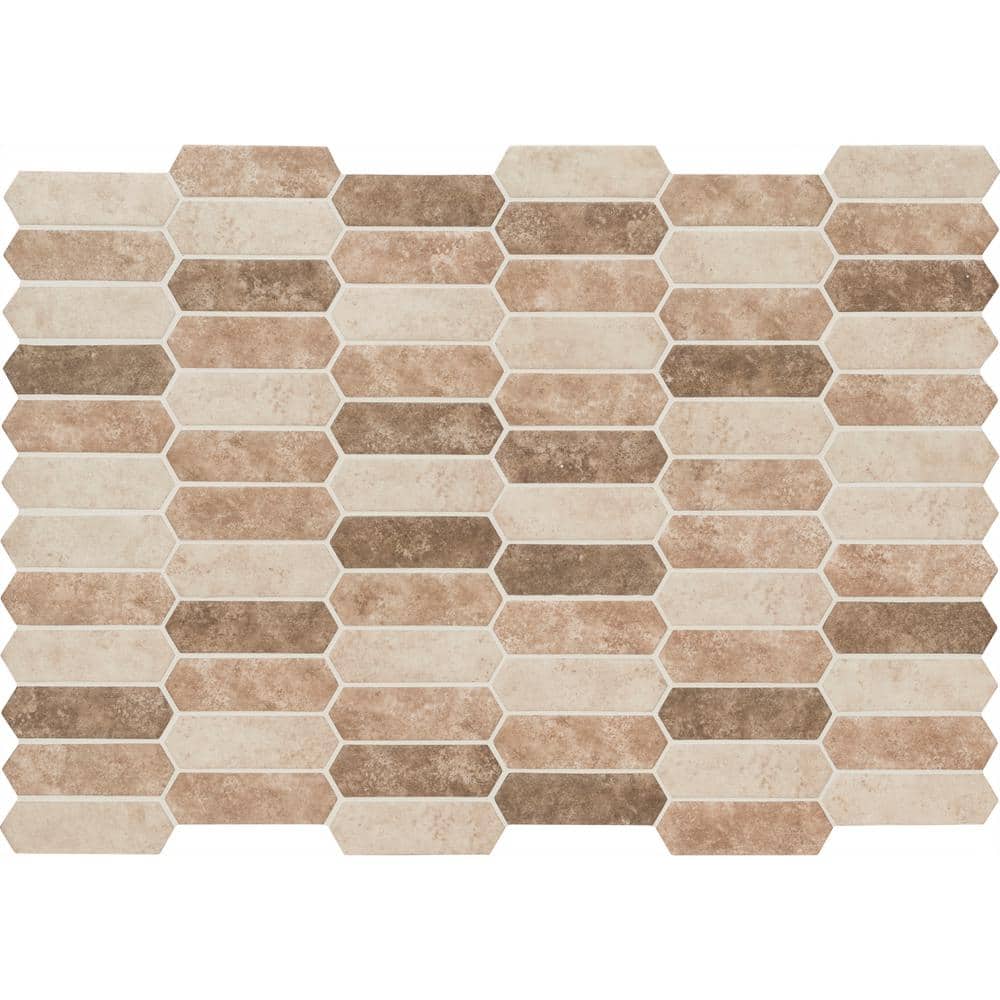MSI Take Home Tile Sample - Sandhills Picket 4 in. x 4 in. Glass Mesh ...