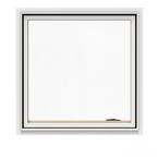 JELD-WEN 36.75 in. x 36.75 in. W-2500 Series White Painted Clad Wood ...