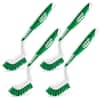 Libman Tile and Grout Scrub Brush (4-Pack) 1613 - The Home Depot