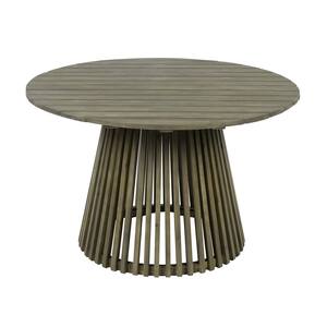 CHRISTOPHER KNIGHT HOME Charm Modern 47.25 in. Solid Wood Patio Round ...