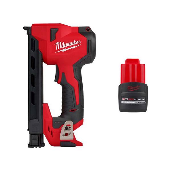 Milwaukee M12 12-Volt Lithium-Ion Cordless Cable Stapler With M12 ...