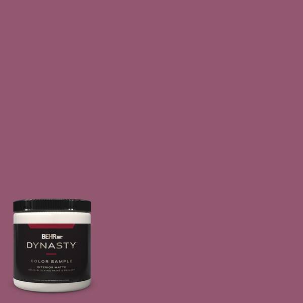 BEHR DYNASTY 8 oz. #HDC-AC-28A Carnation Festival Matte Stain-Blocking ...