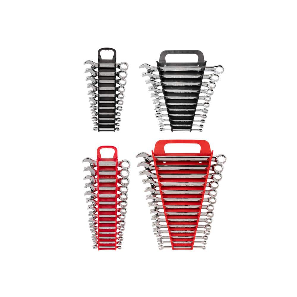 TEKTON 1/4-3/4 in. 6-19 mm Stubby and Standard Length Combination ...