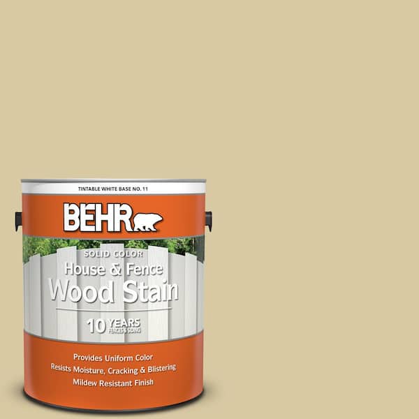 BEHR 1 gal. #380F-4 Ground Ginger Solid Color House and Fence Exterior ...