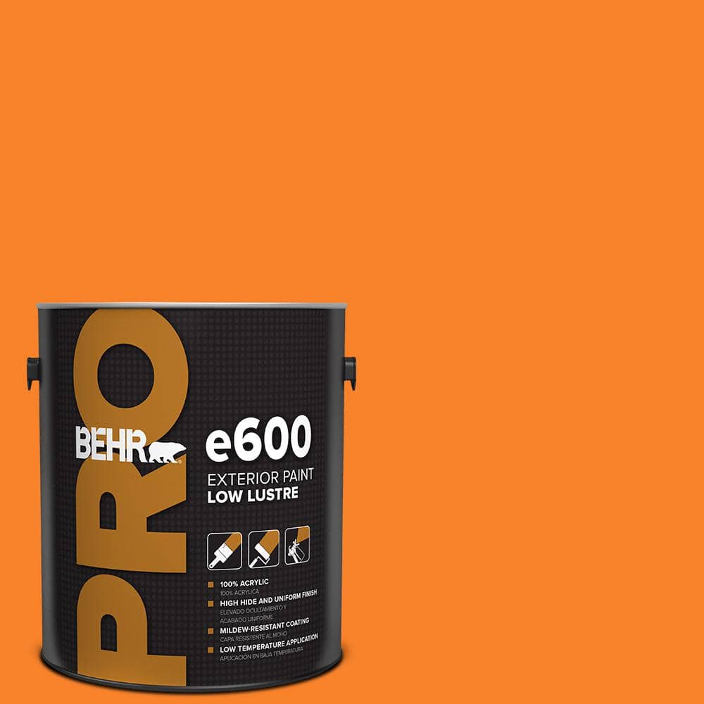 BEHR PRO 1 gal. #S-G-270 Summer Citrus Low Luster Exterior Paint ...