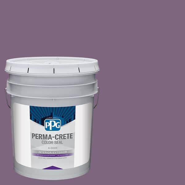 Reviews for Perma-Crete Color Seal 5 gal. PPG1177-6 Grape Jelly Satin ...