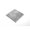 PermaFloat 5 in. x 5 in. x 1/4 in. Metal Backup Plate HLB - The Home Depot