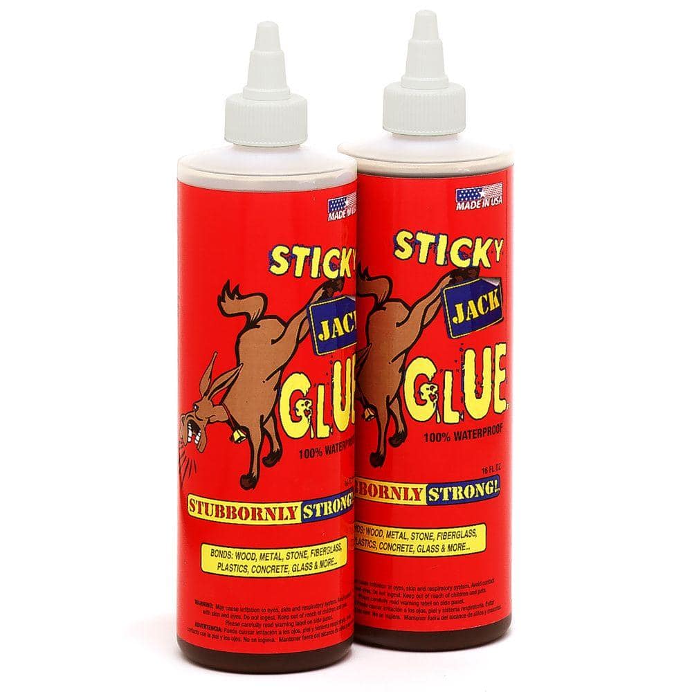 Sticky Jack Multi-Pack - 2 16 oz. Bottles of Glue-B-SJG16oz2pack - The ...
