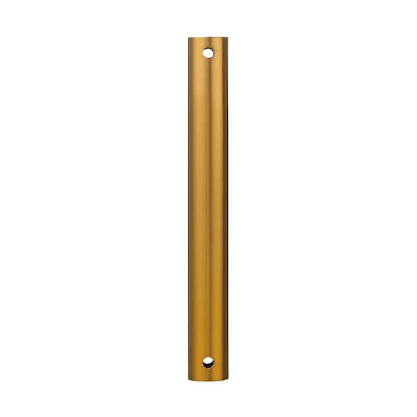 ARRANMORE LIGHTING & FANS 4 in. Aged Brass Steel Extension Downrod AR ...