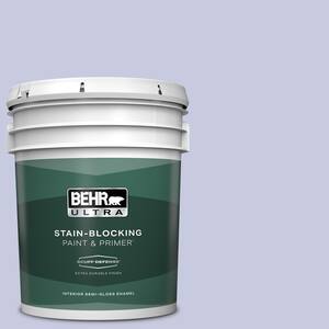 5 gal. #630C-3 Timeless Lilac Extra Durable Semi-Gloss Enamel Interior ...