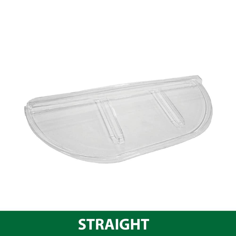 SHAPE PRODUCTS 39 in. W x 13 in. D x 2-1/2 in. H Premium Straight Flat Window Well Cover ...
