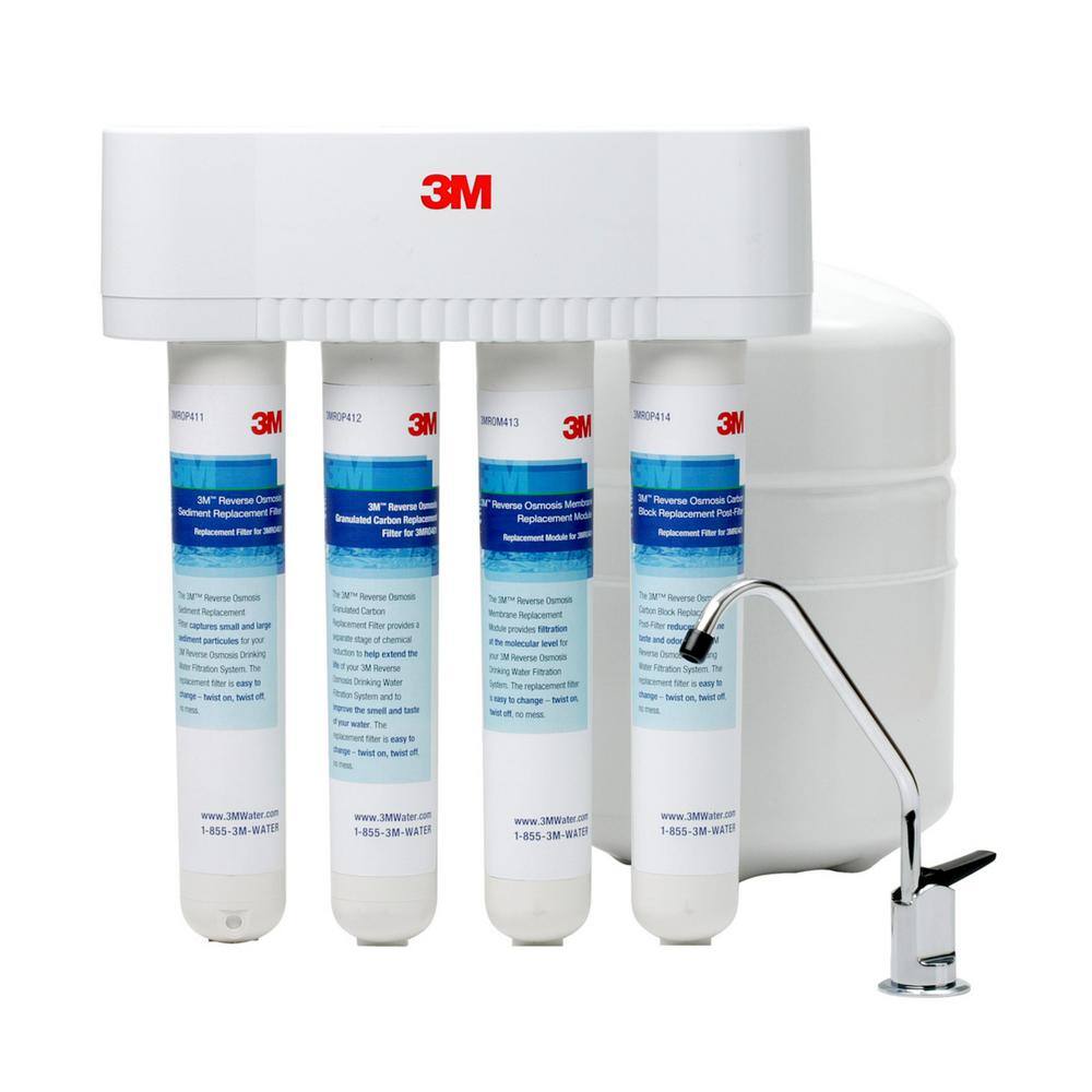 3M Under Sink Reverse Osmosis Filtration System (1 Per Case) 3MRO401 ...