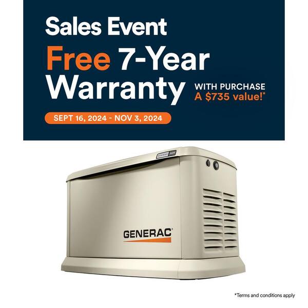 Reviews for Generac 26,000 Watt - Dual Fuel Air- Cooled Whole House ...