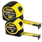 Stanley FatMax 25 ft. and 16 ft. Tape Measures-70-455D - The Home Depot