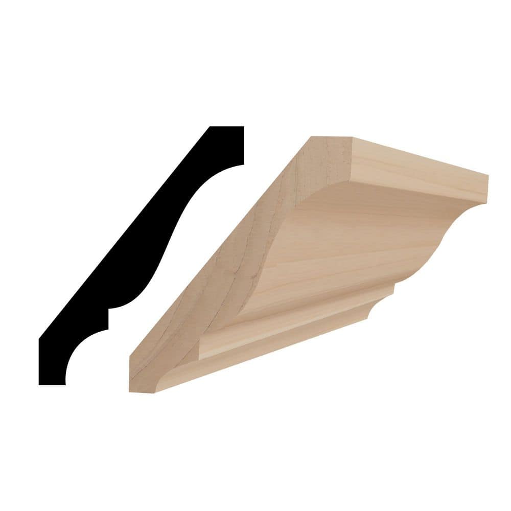 RESO RMC LM48 9/16 in. D x 4 1/4 in. W x 96in. L Stainable Finger ...