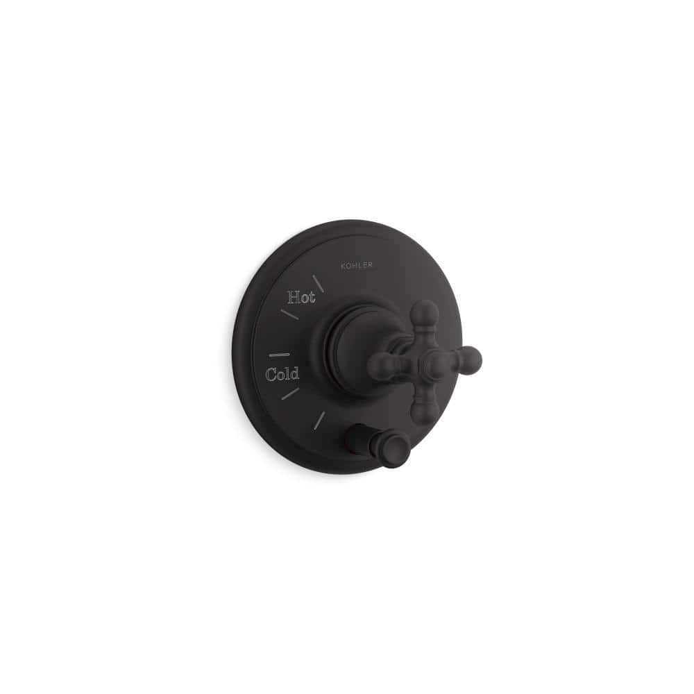 KOHLER Artifacts Rite-Temp Valve Trim With Push-Button Diverter And ...