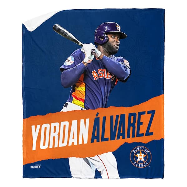 THE NORTHWEST GROUP MLB Astros 23 Yordan Alvarez Silk Touch Sherpa ...