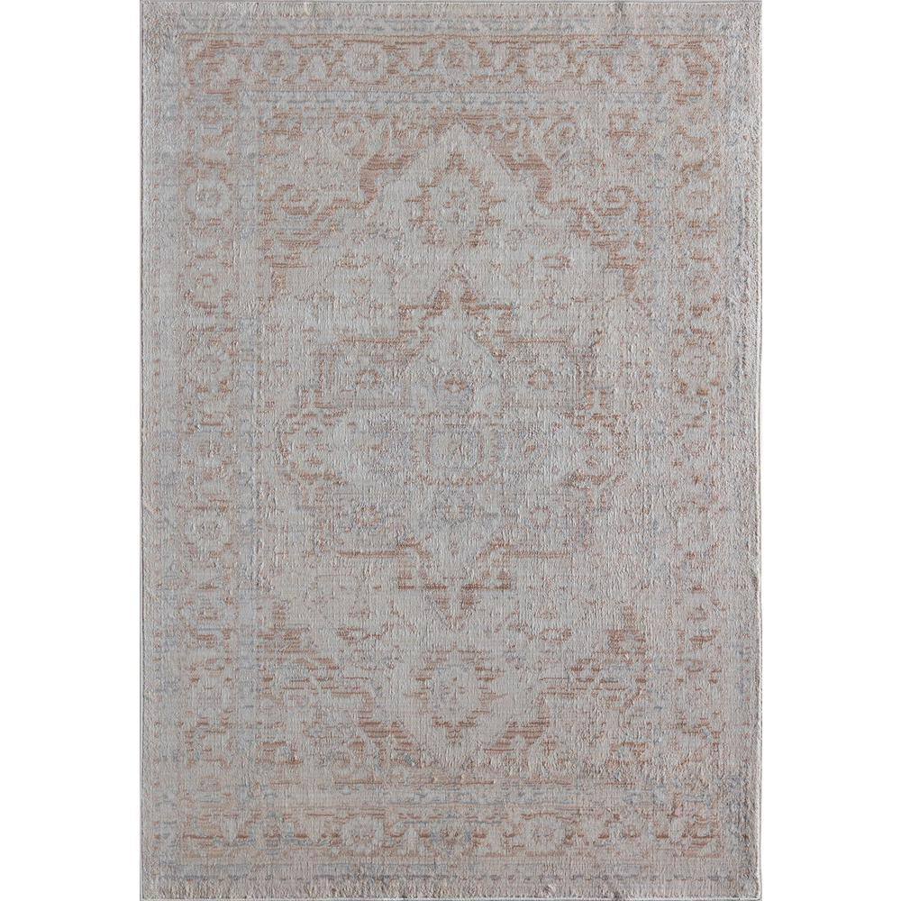 Rugs America Juliette White Blush White Area Rug - 2 X 8 RA30842 - The ...