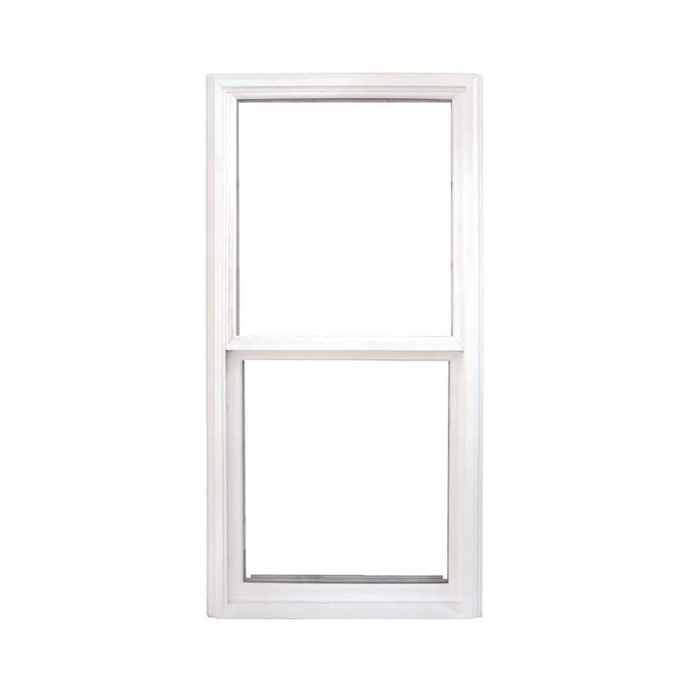 Ply Gem 23.5 in. x 47.5 in. Select Series White Vinyl Single Hung ...