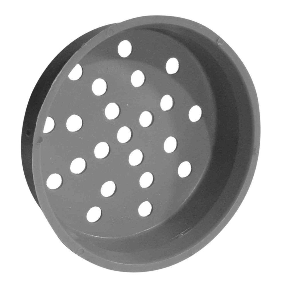 Advanced Drainage Systems 3 in. Plastic Perforated Snap End Cap 0335AA ...