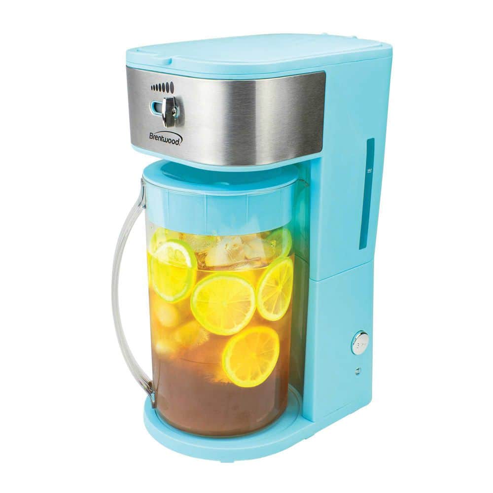 Reviews for Brentwood 8 Cup Blue Iced Tea and Coffee Maker with Auto ...