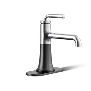 KOHLER Tone Single-Handle Single-Hole Bathroom Faucet in Polished ...