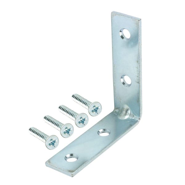 Everbilt 2 in. Zinc Plated Corner Braces Value Pack (20-Pack) 20384 ...