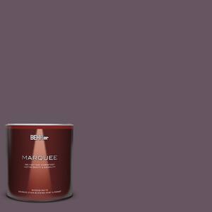 BEHR PREMIUM PLUS 8 oz. #690F-7 Indulgent Semi-Gloss Interior/Exterior ...