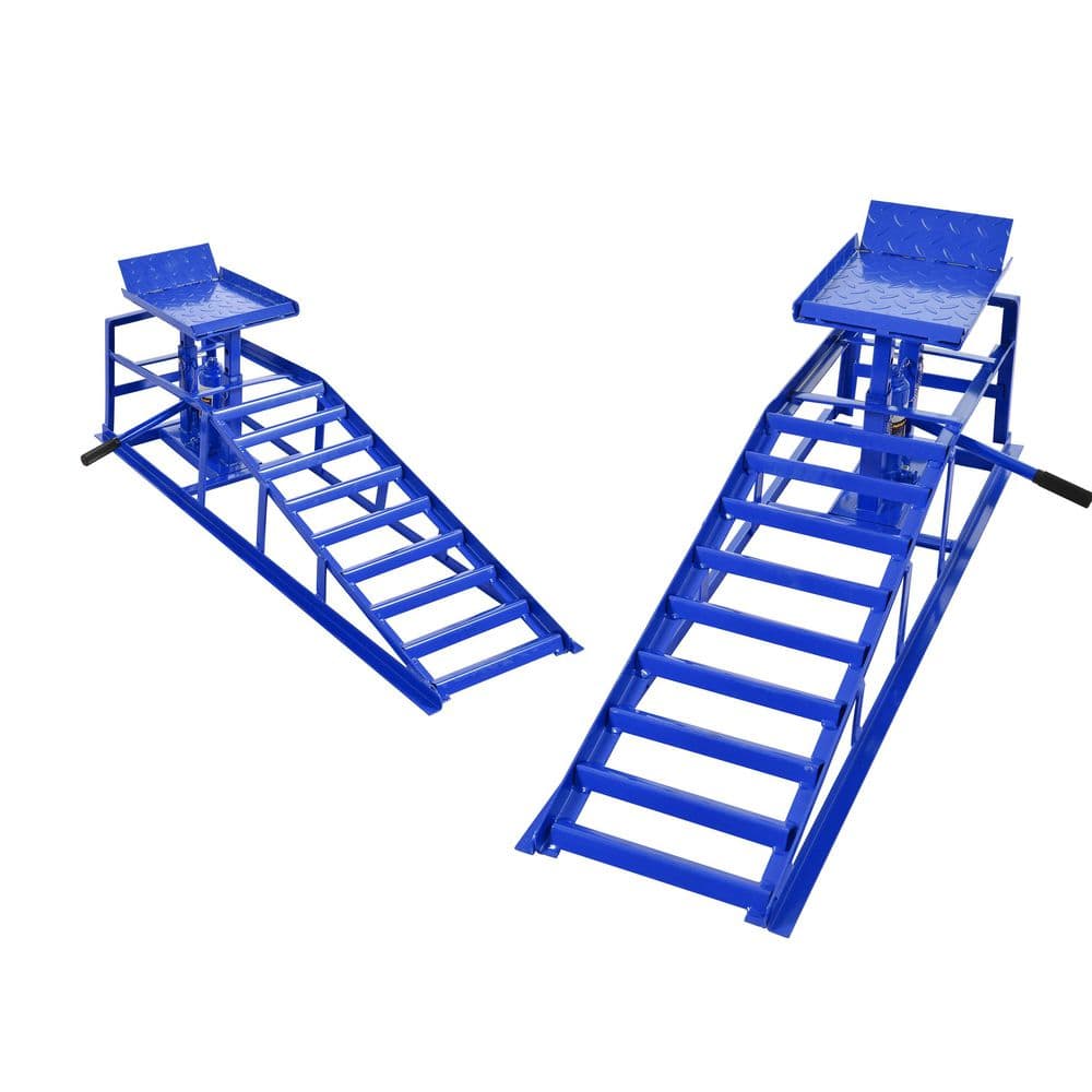 Oerbin 5 Ton Auto Car Truck Service Ramps Lifts Hydraulic Car Lifts ...