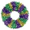 Amscan 17 in. Mardi Gras Jumbo Tinsel Wreath (2-Pack) 242517 - The Home ...