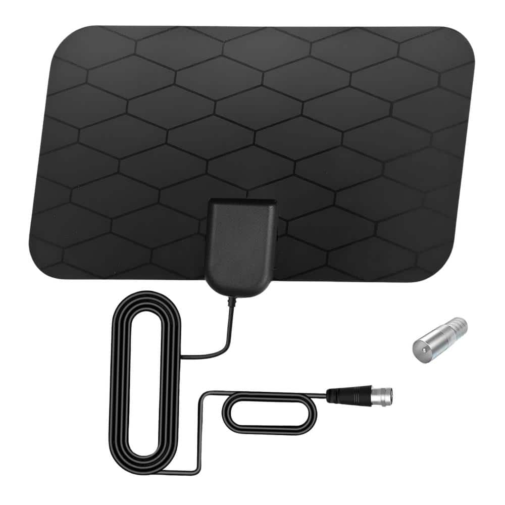 Lukyamzn 360 Miles Long Range 360° Reception Amplified UHF 4K 1080p ...