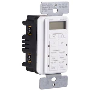 GE 7-Day Programmable Indoor/Outdoor In-Wall Digital Timer 32787 - The ...
