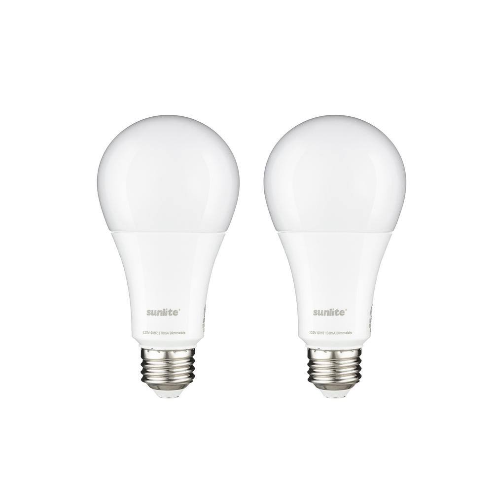 Sunlite 60,75,125-Watt Equivalent A21 Dimmable Medium E26 Base Omni ...