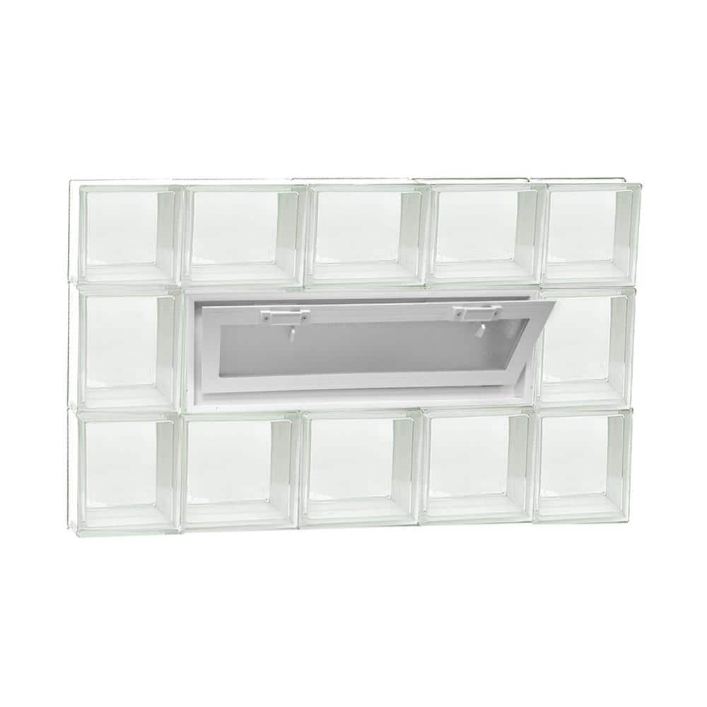 Clearly Secure 36.75 in. x 21.25 in. x 3.125 in. Frameless Vented Clear ...