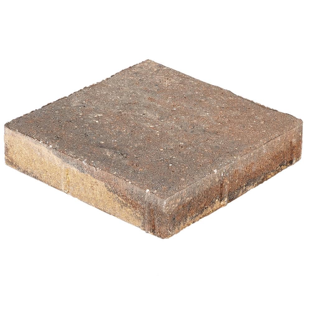 Pavestone Milano Medium 7.75 in. x 7.75 in. x 1.25 in. Sierra Blend ...