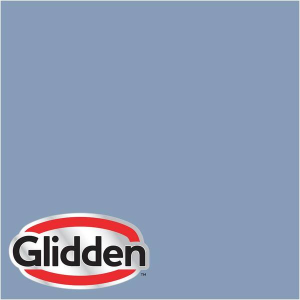 Glidden Premium 1 gal. #HDGV24D Steel Blue Satin Interior Paint with ...