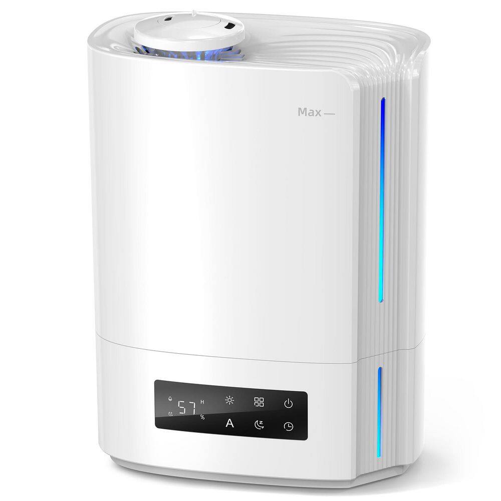 BeamBox 1.6 gal. Ultrasonic Cool Mist Humidifier for Bedroom, Quiet Top ...
