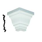 Focal Point 1/4 in. x 8-1/2 x 5 in. Primed Polyurethane St. James Crown ...