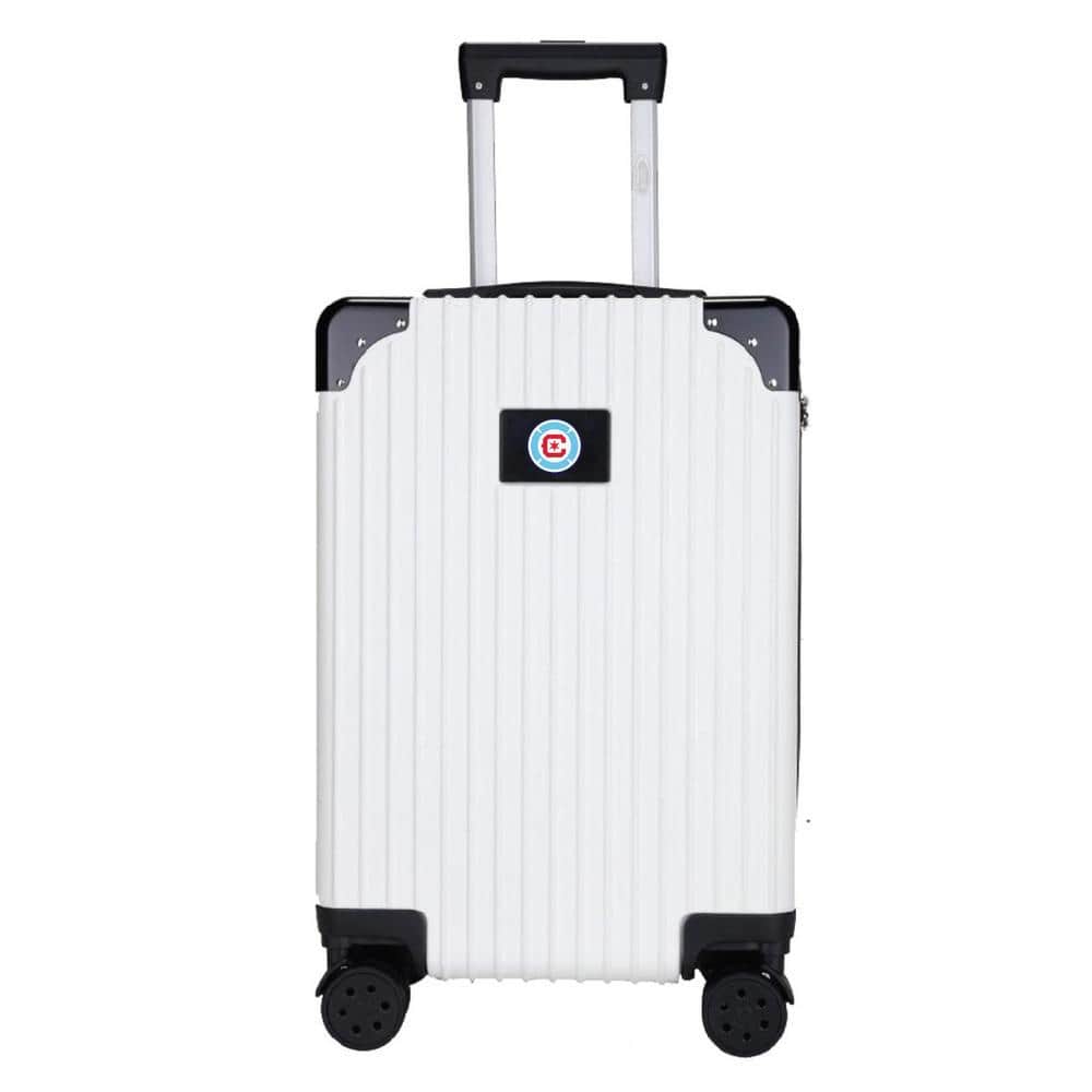 Mojo Chicago Fire FC 21 in. Exec 2-Toned Carry on Spinner Luggage ...