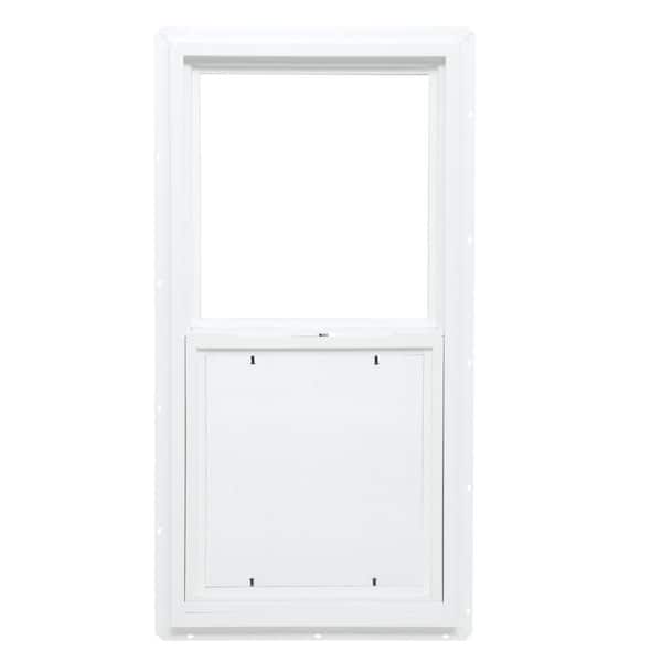 TAFCO WINDOWS 18 in. x 36 in. White Single-Pane Vinyl Single Hung ...