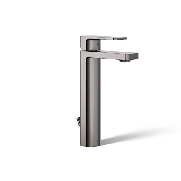 KOHLER Parallel Single Handle Single Hole Bathroom Faucet in Vibrant ...