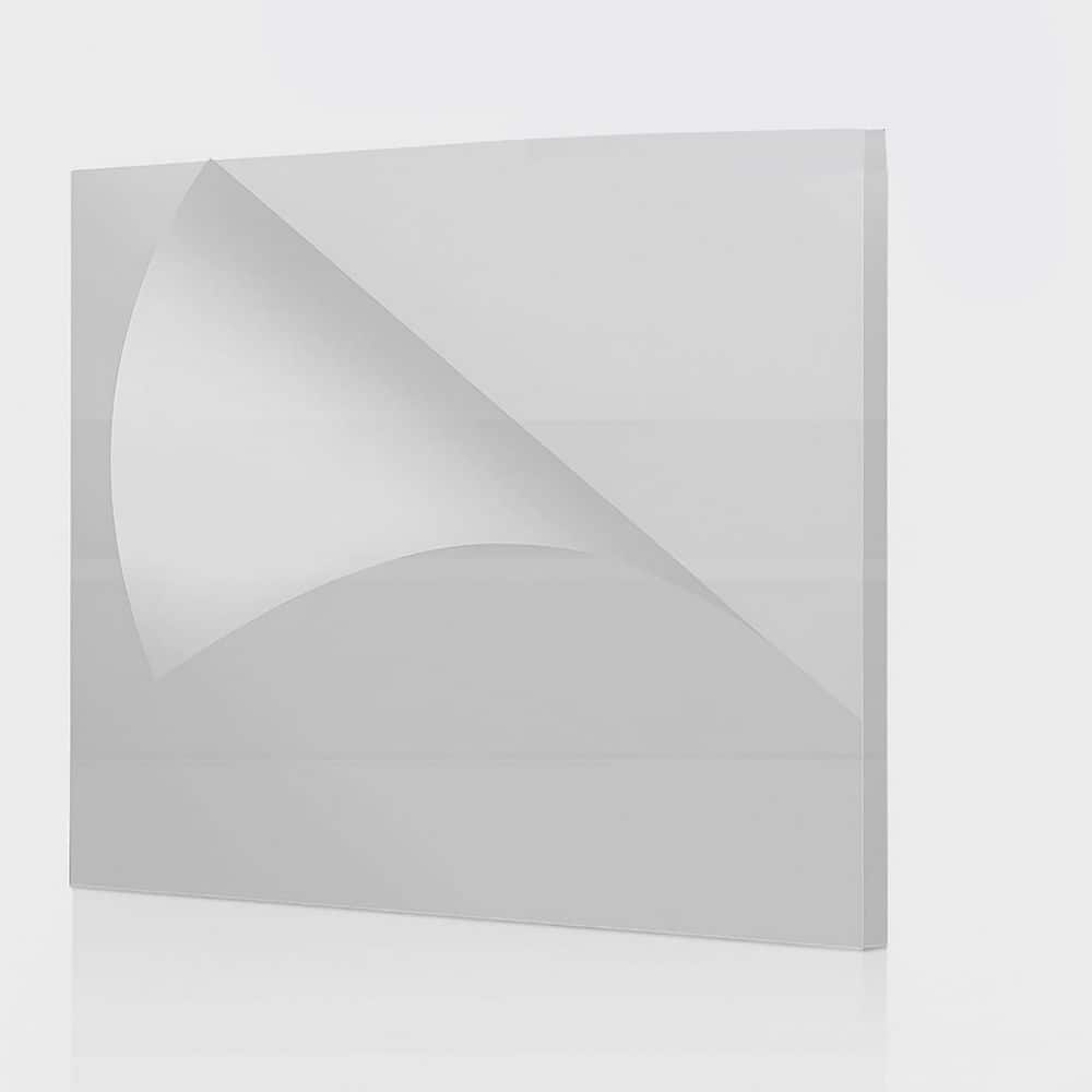 Afoxsos 0.25 in. x 0 ft. x 0 ft. Clear Acrylic Sheet Plexiglass ...