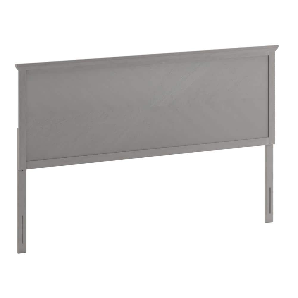 TAYLOR + LOGAN Gray Wash King Headboard HE-518797-TAYLH - The Home Depot