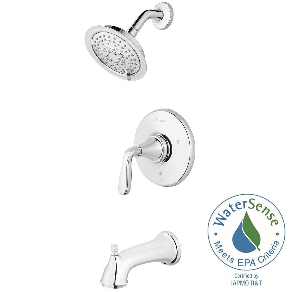 Pfister Northcott Single Handle Tub and Shower Faucet Trim Kit in ...