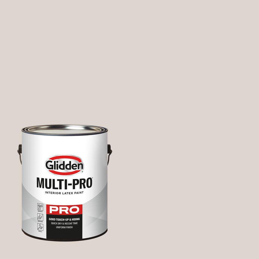 Glidden Multi-Pro 1 gal. PPG1018-1 Steel Me Eggshell Interior Paint ...