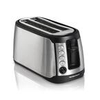 Hamilton Beach Ensemble 4-Slice Stainless Steel Long Slot Toaster 24810 ...