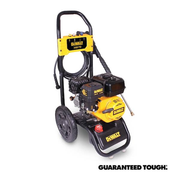 DEWALT 3400 PSI 2.5 GPM Gas Cold Water Pressure Washer with DeWalt 210 Engine DXPW61372 - The ...