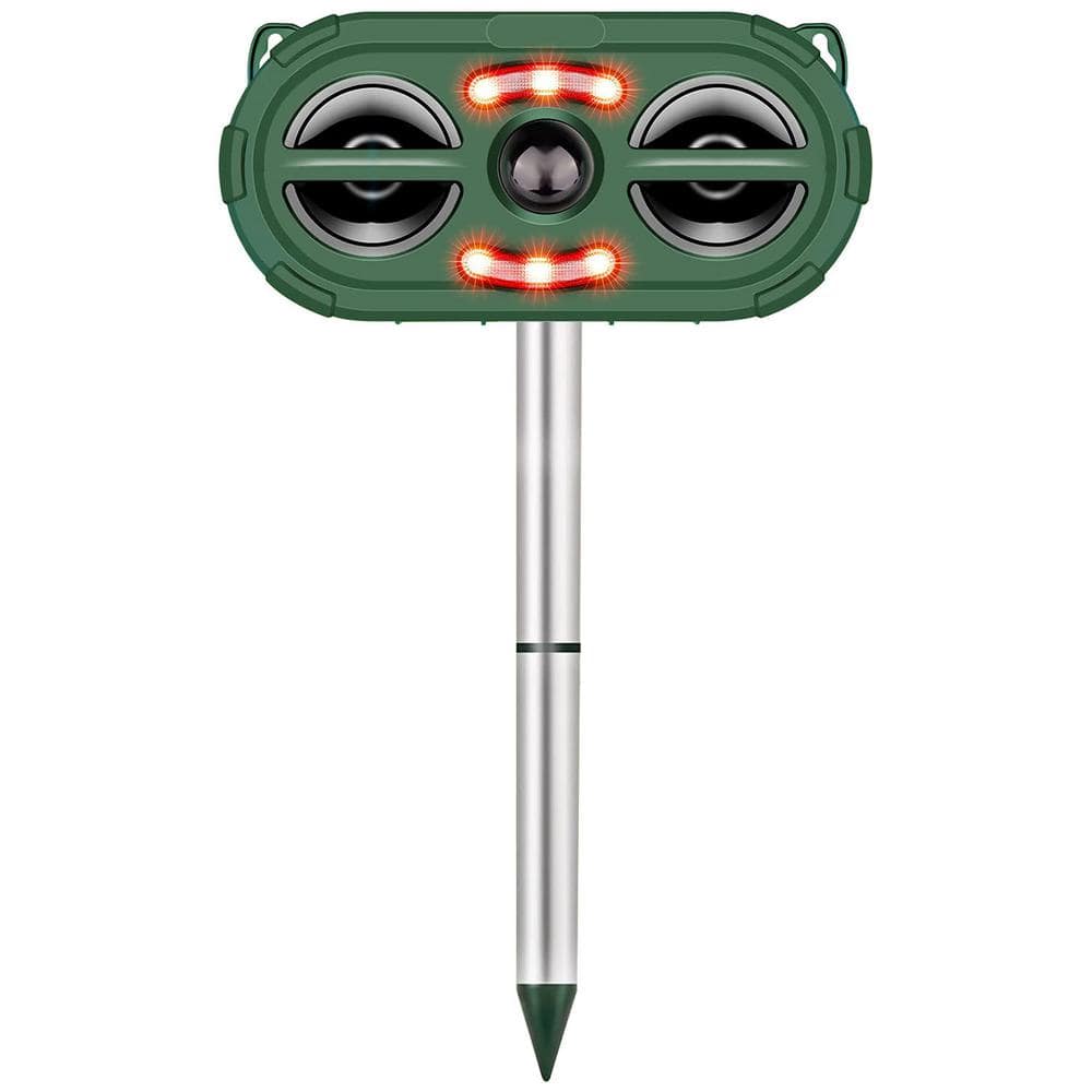 ITOPFOX IP66 Waterproof Ultrasonic Animal Repeller Motion Sensor Animal ...