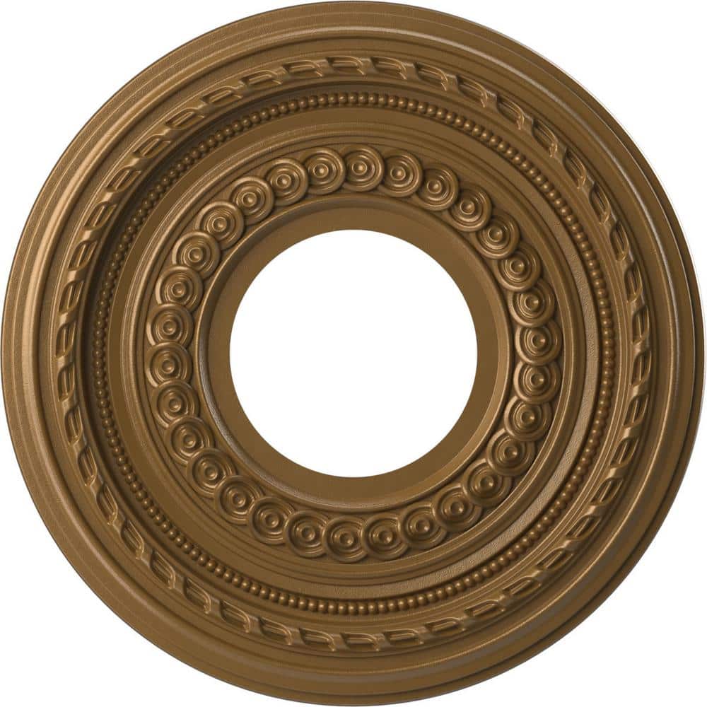 Ekena Millwork 10" O.D. x 3-1/2" I.D. x 3/4" P Cole Thermoformed PVC ...