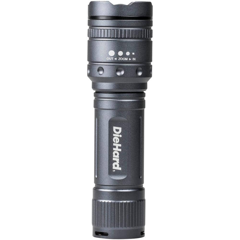 DieHard 600-Lumens Twist Focus Flashlight 41-6121 - The Home Depot
